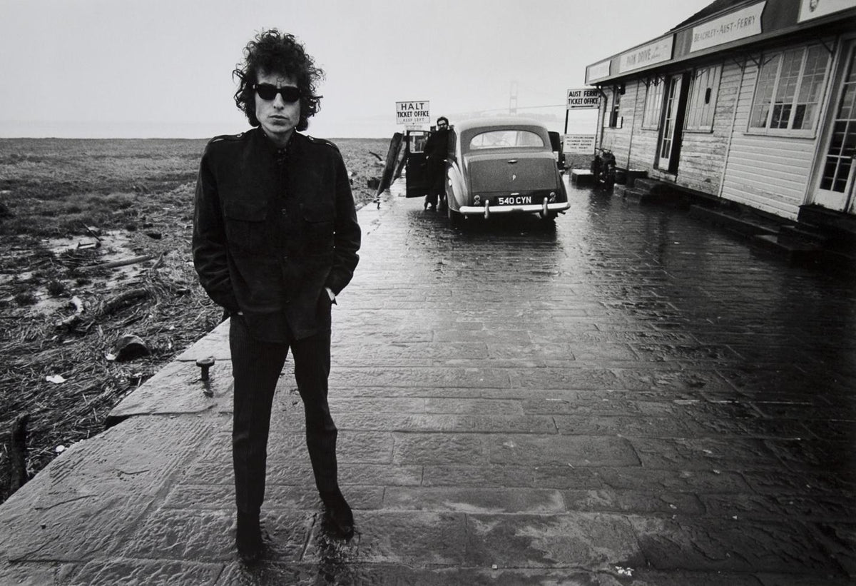 Bob Dylan, Aust Ferry, Bristol, England, 1966