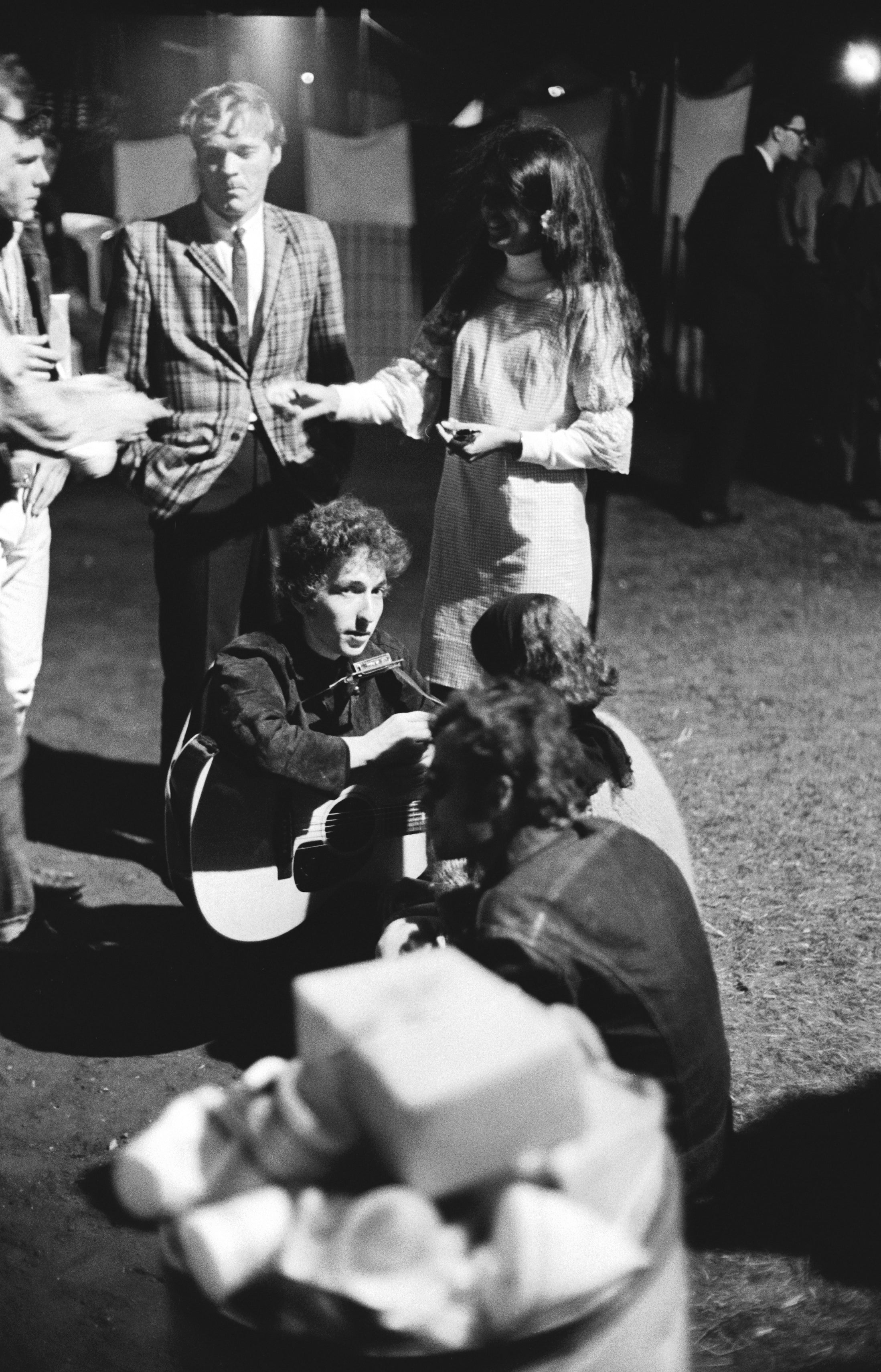 Bob Dylan, Newport Folk Festival, July, 1964