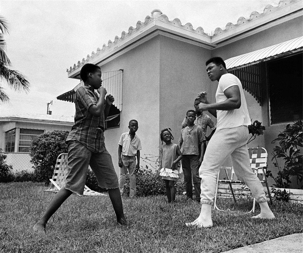 Cassius Clay (Muhammad Ali) Miami, 1964