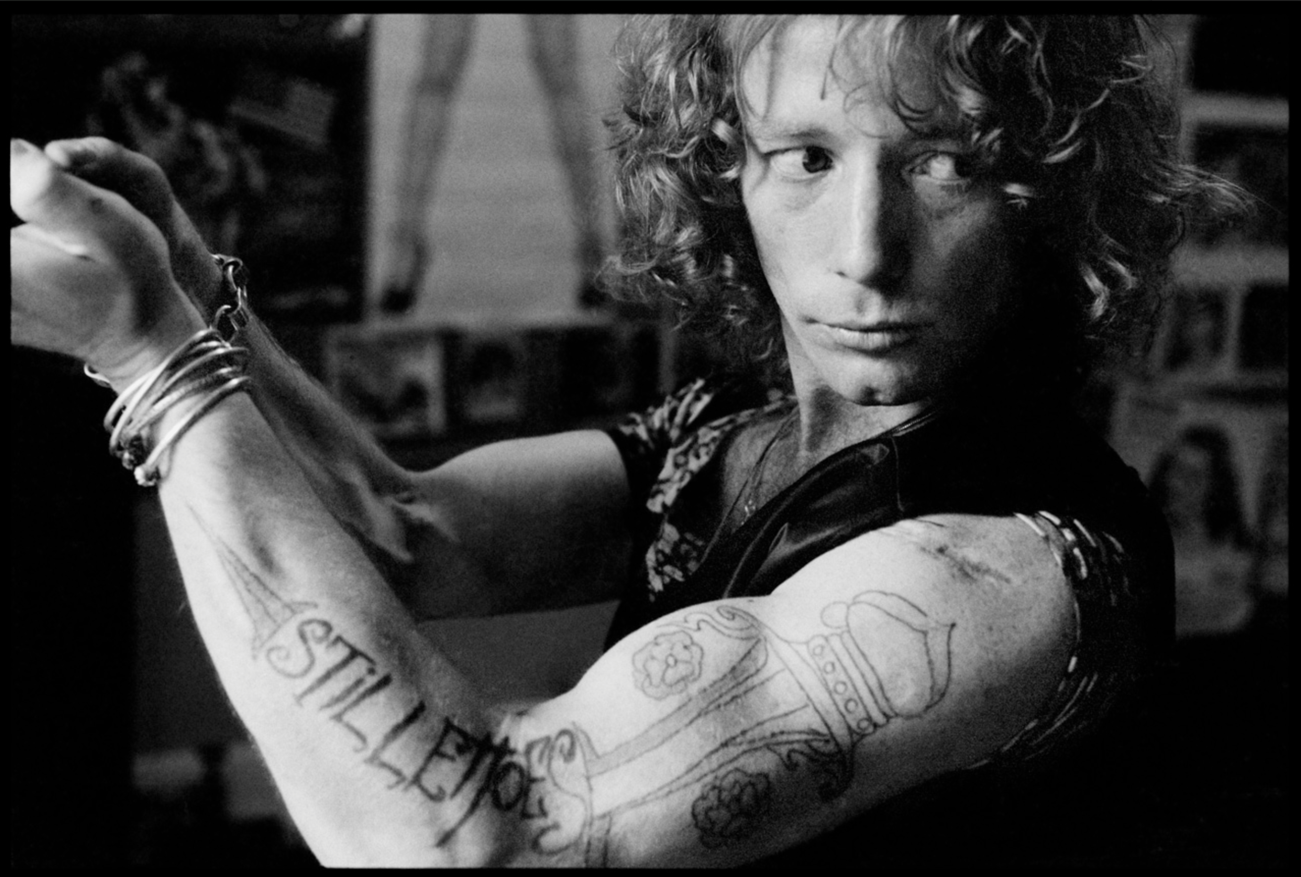 Eric Emerson Warhol It's Just A Toke: Bob Colacello Giving Emerson