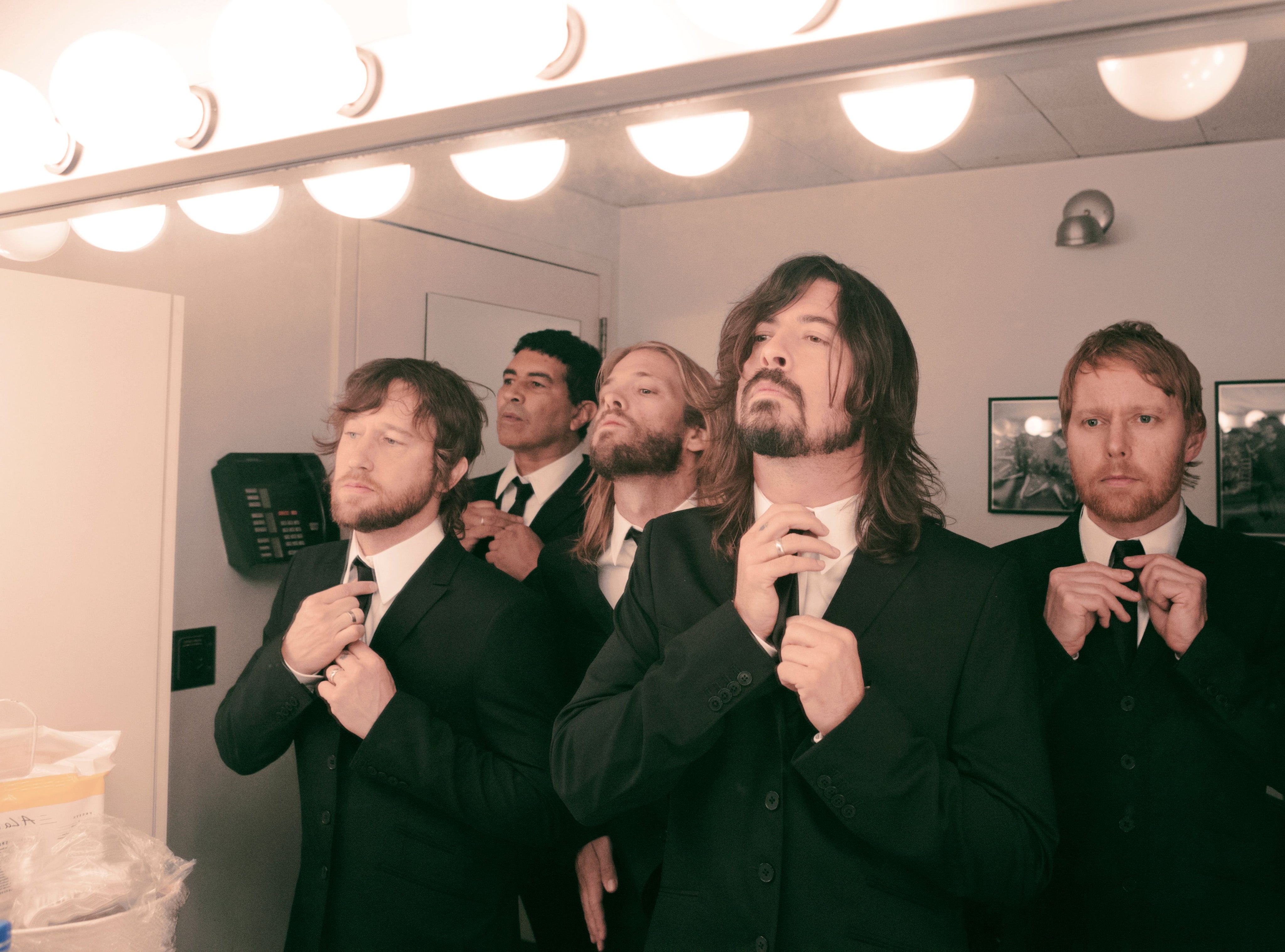 Foo Fighters, Dressing Room, New York City, 2011