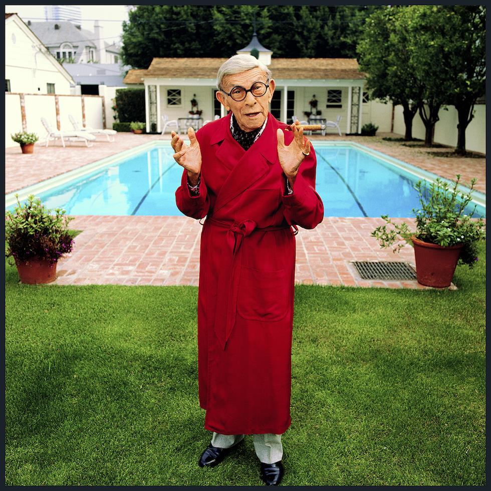 George Burns, 1989