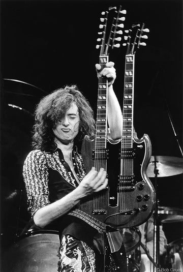 Led Zeppelin, Jimmy Page, Backstage