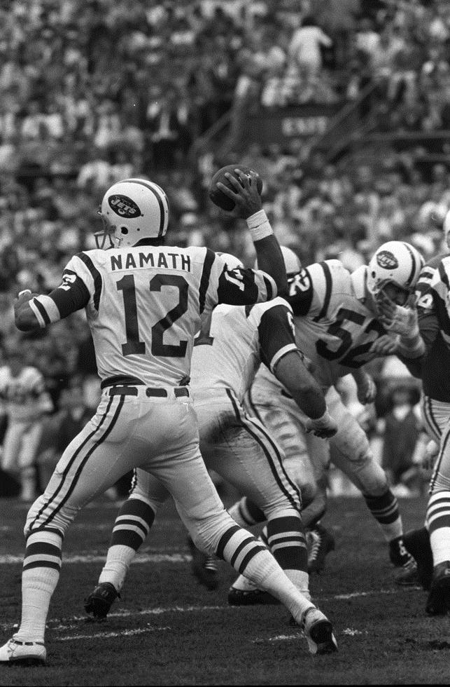 Joe Namath, New York Jets, NY, 1968