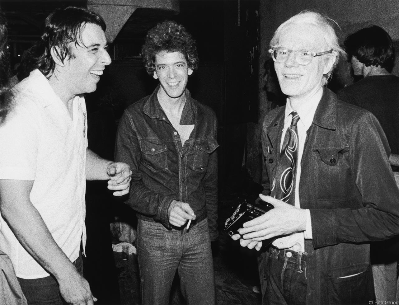 John Cale, Lou Reed & Andy Warhol, NYC, 1976