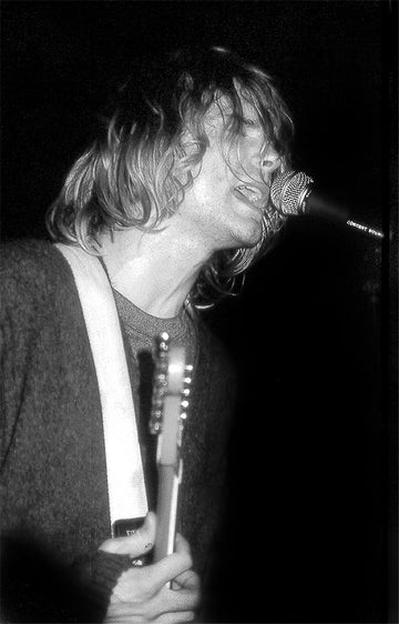 Kurt Cobain, Nirvana, Smoking A, 1993