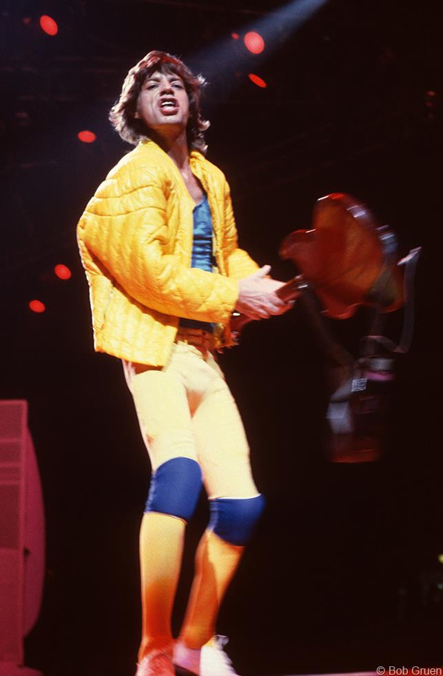 Mick Jagger 1981 ROLLING STONES | IconicPix Music Archive