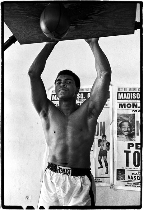 Muhammad Ali, 5th Street Gym, Miami Beach, FL, 1970