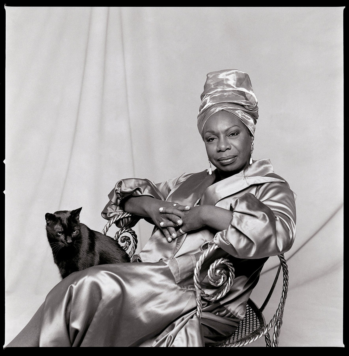 Nina Simone and Nicky, NYC, 1993