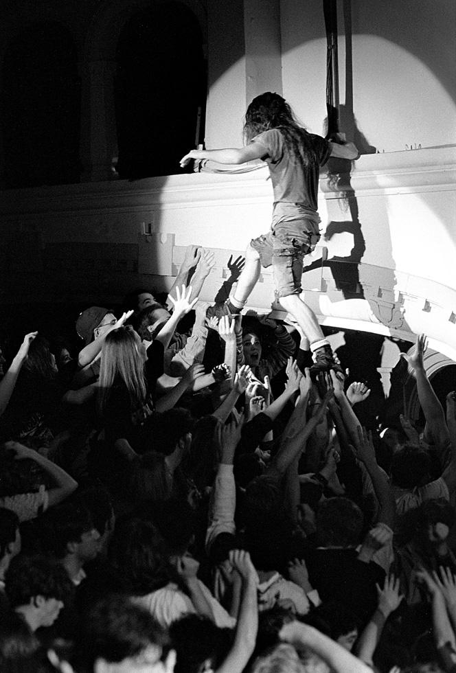 Pearl Jam, Eddie Vedder, Seattle, WA, 1992