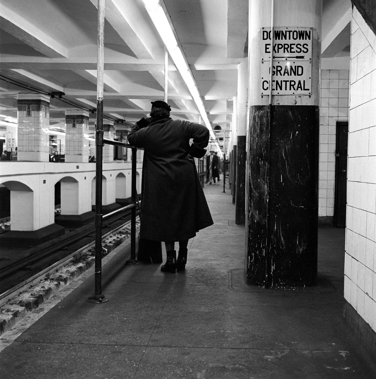 Woman on Subway, New York, 1954